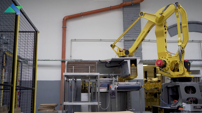 Robotic palletizing and manipulation I ALBERTINA Machinery